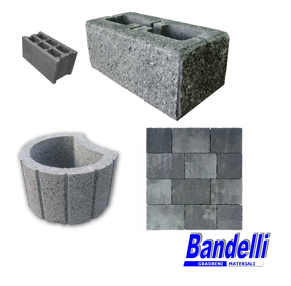 Betonski zidaki | Trgovina z gradbenim materialom - Dom in tehnika